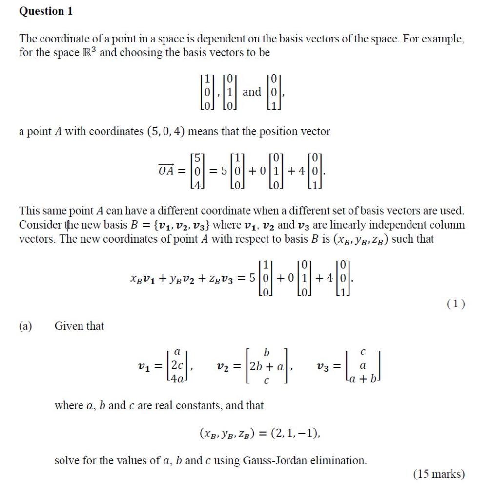Solved Hi i need help with this mathematical methods | Chegg.com