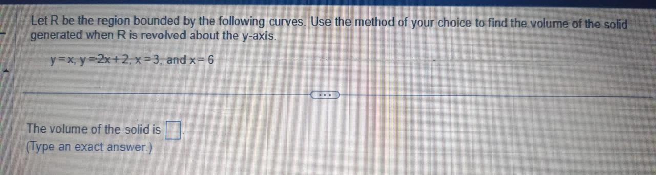 Solved Let R be the region bounded by the following curves. | Chegg.com