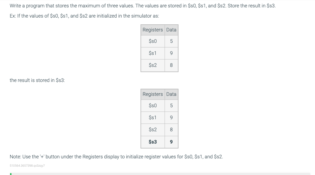 Solved Write a program that stores the maximum of three | Chegg.com
