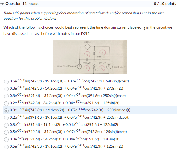Solved Bonus 10 ﻿points when supporting documentation of | Chegg.com