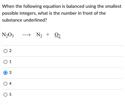 Solved When the following equation is balanced using the | Chegg.com