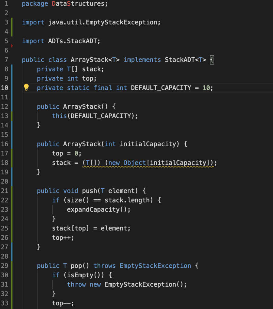 Solved Your goal is to implement according to the interface× | Chegg.com