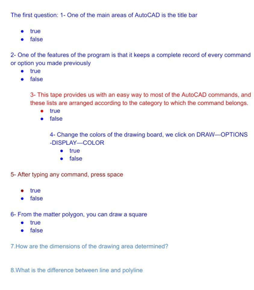 Solved The first question: 1- One of the main areas of | Chegg.com