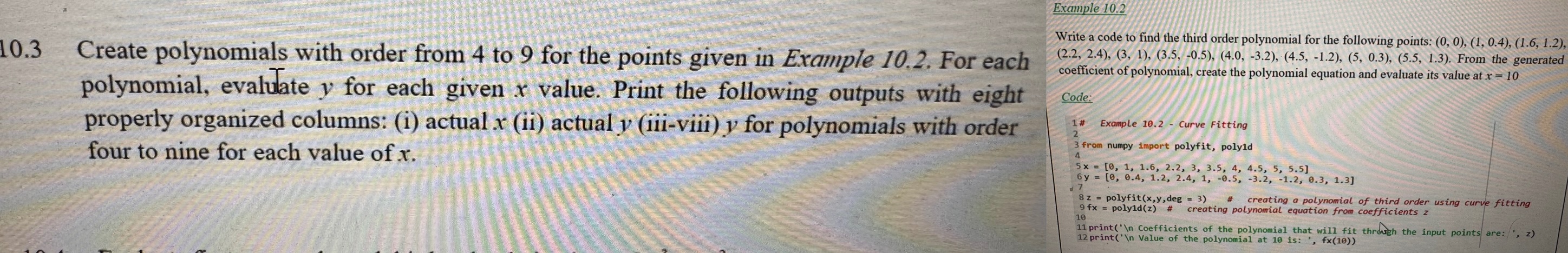 Solved USE PYTHON I NEED HELP WITH 10.3 ﻿the second image of | Chegg.com