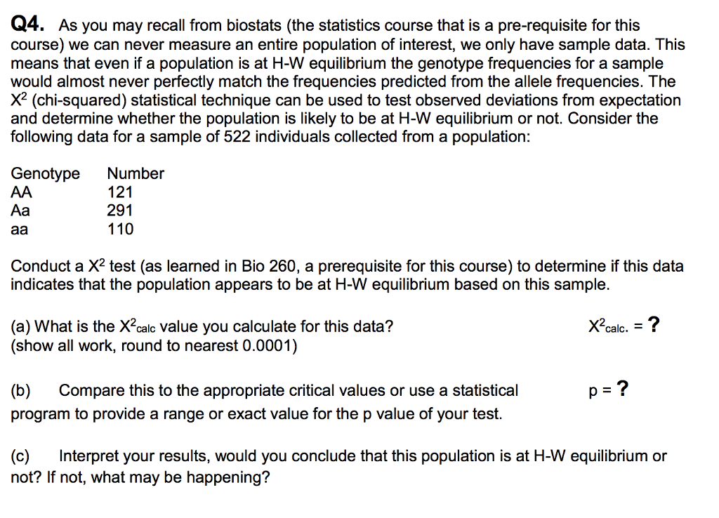 Solved As you may recall from biostats (the statistics | Chegg.com