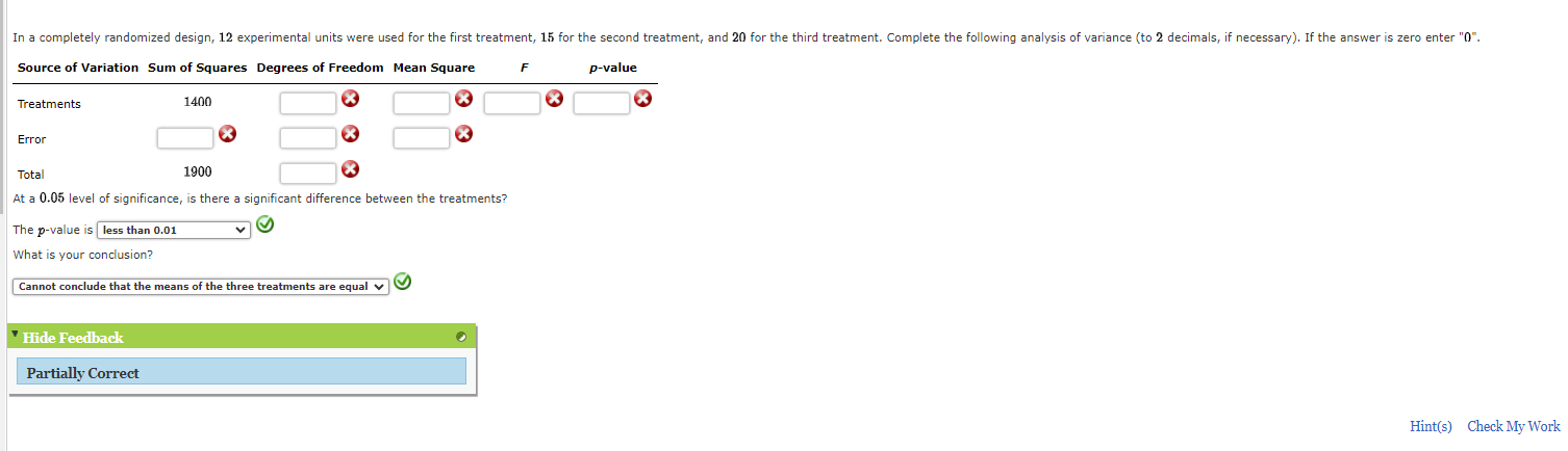 Solved \table[[Source of Variation,Sum of Squares,Degrees of | Chegg.com