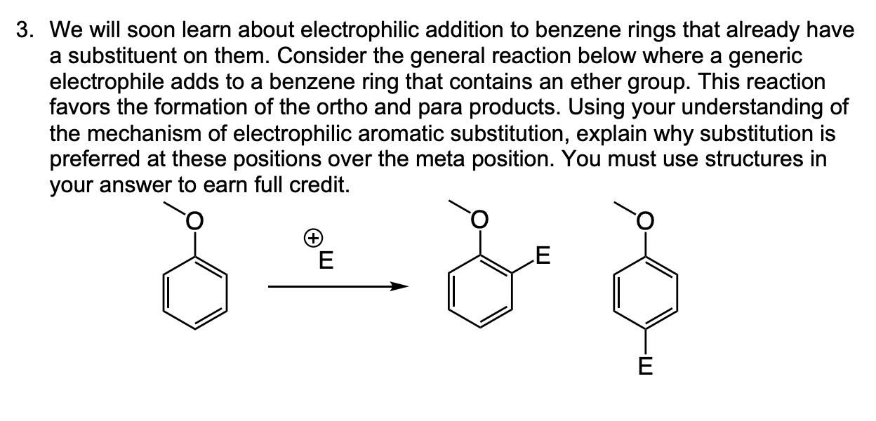Solved We will soon learn about electrophilic addition to | Chegg.com