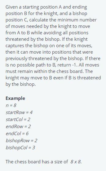 Given a starting position A and ending position B for | Chegg.com