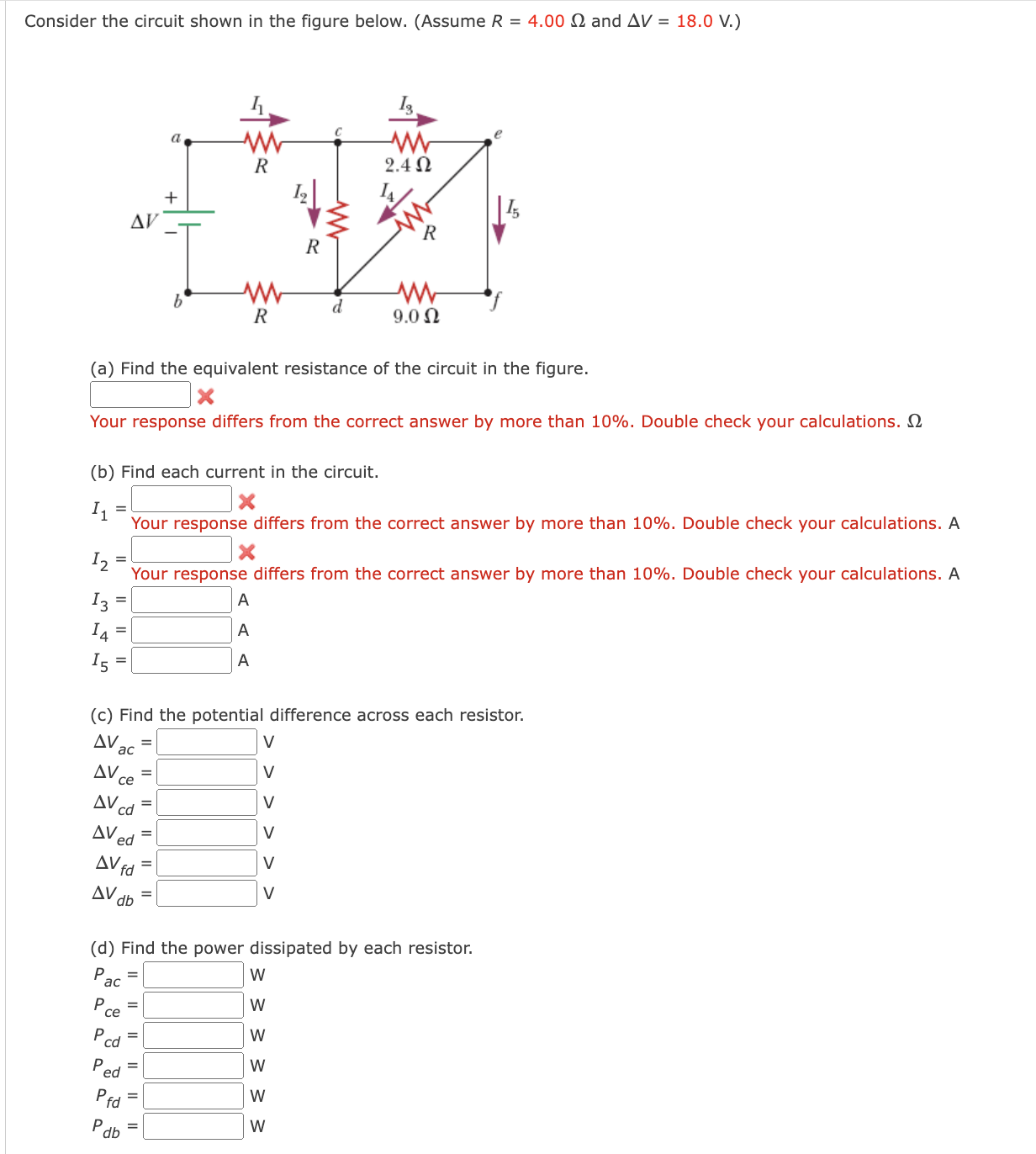 Solved Consider the circuit shown in the figure below. | Chegg.com