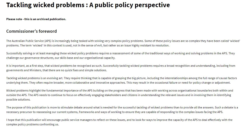 Solved Is obesity a wicked problem? Why or why not? In | Chegg.com