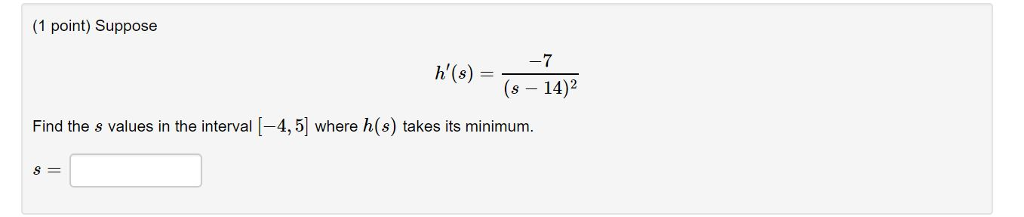 Solved (1 point) Suppose f(t) 4t3 + 6t2 + 4t-6. Find the | Chegg.com