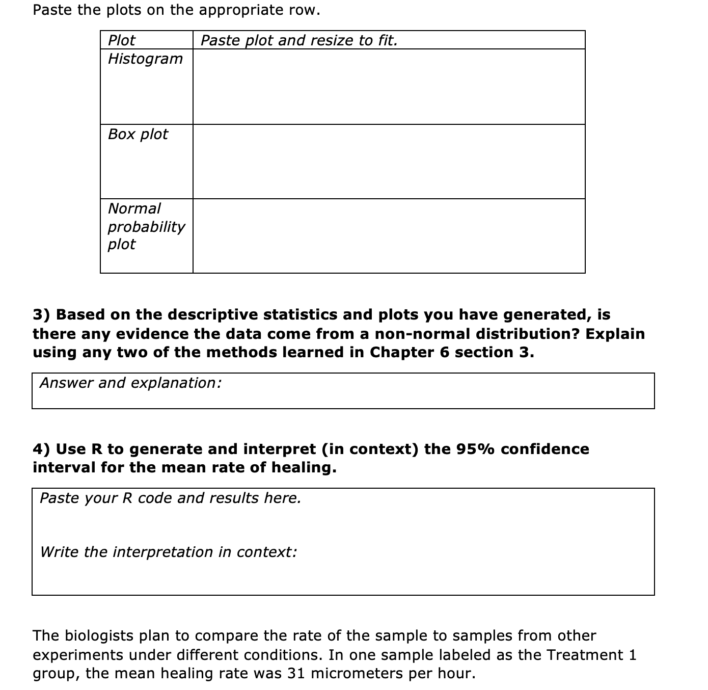 Solved Chapter 8 Concepts with R Scenario Biologists | Chegg.com