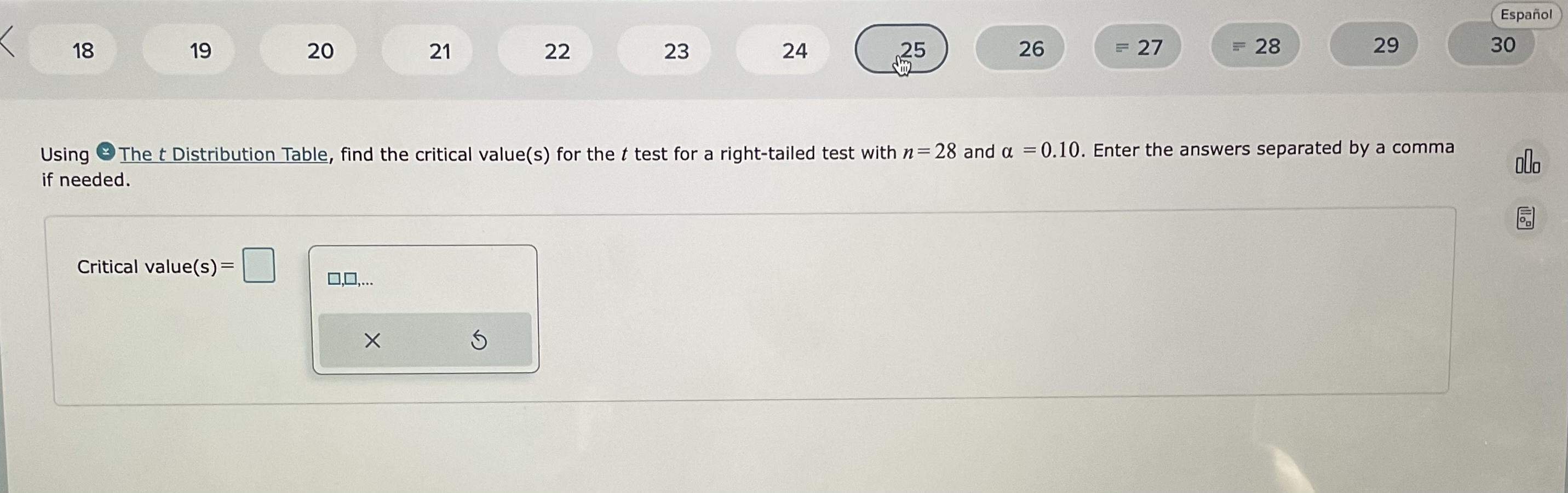 Solved Using ₹ The t Distribution Table, find the critical | Chegg.com