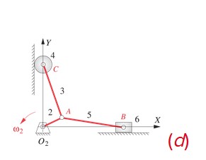 Solved (b)6-13 Find all the instant centers of the linkages | Chegg.com