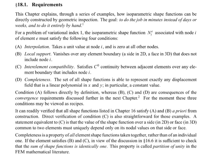 Solved Finite Element Method Question | Chegg.com