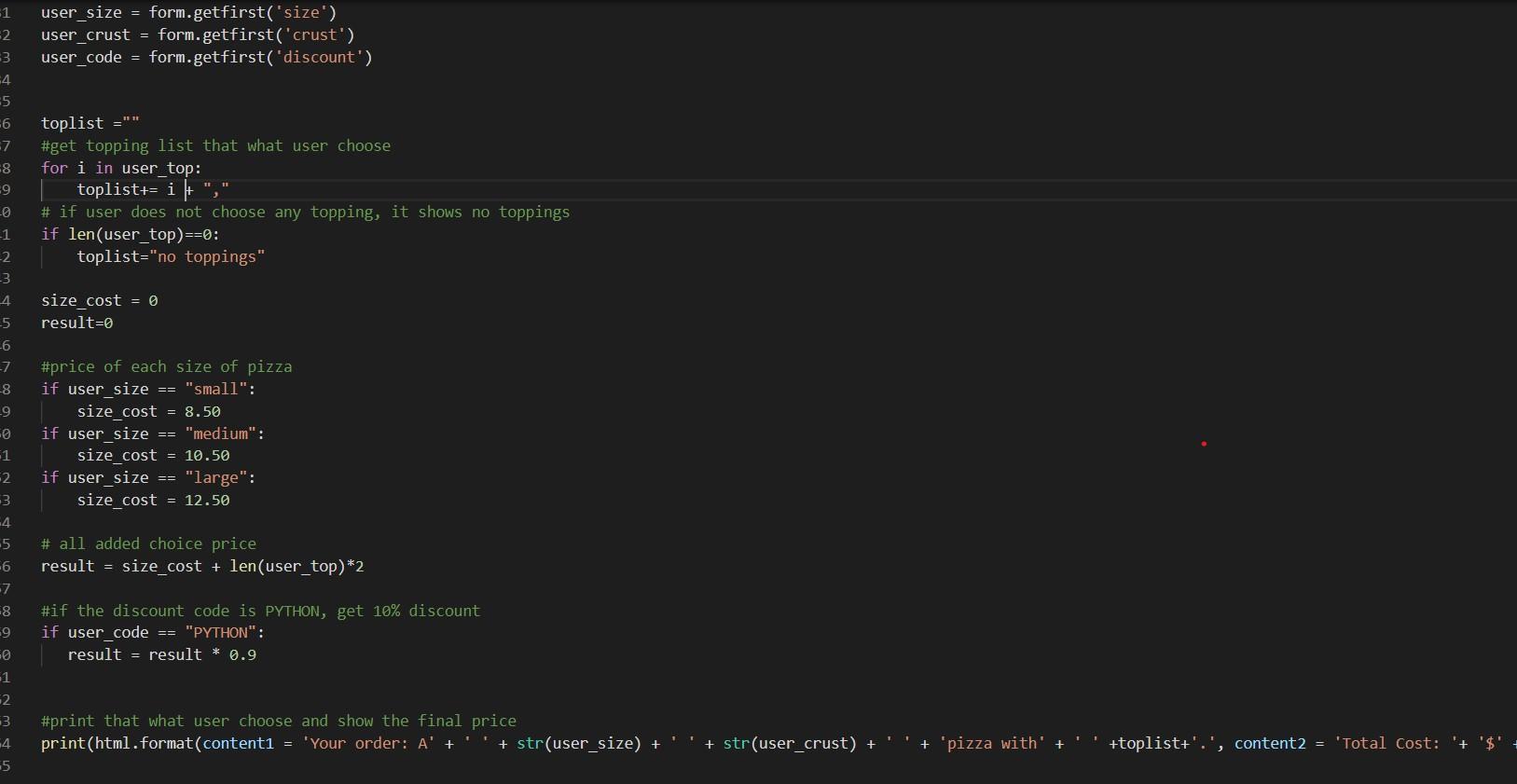 Solved How can i round the result value to two | Chegg.com