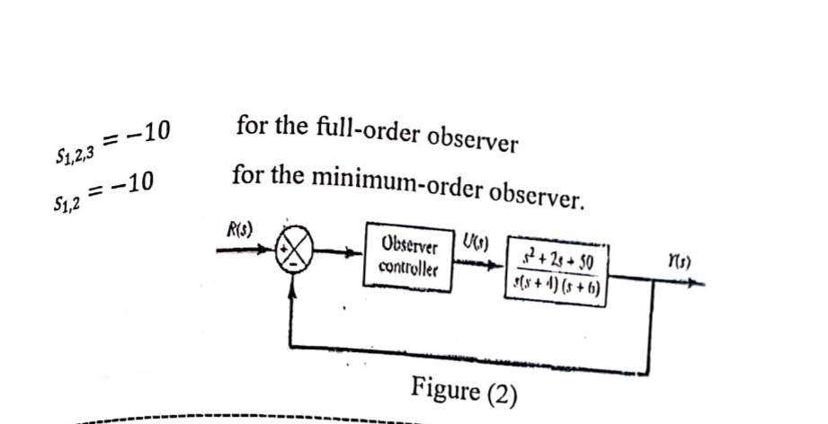 Solved Q2] (8 Marks) Consider the system shown in Figure 2. | Chegg.com