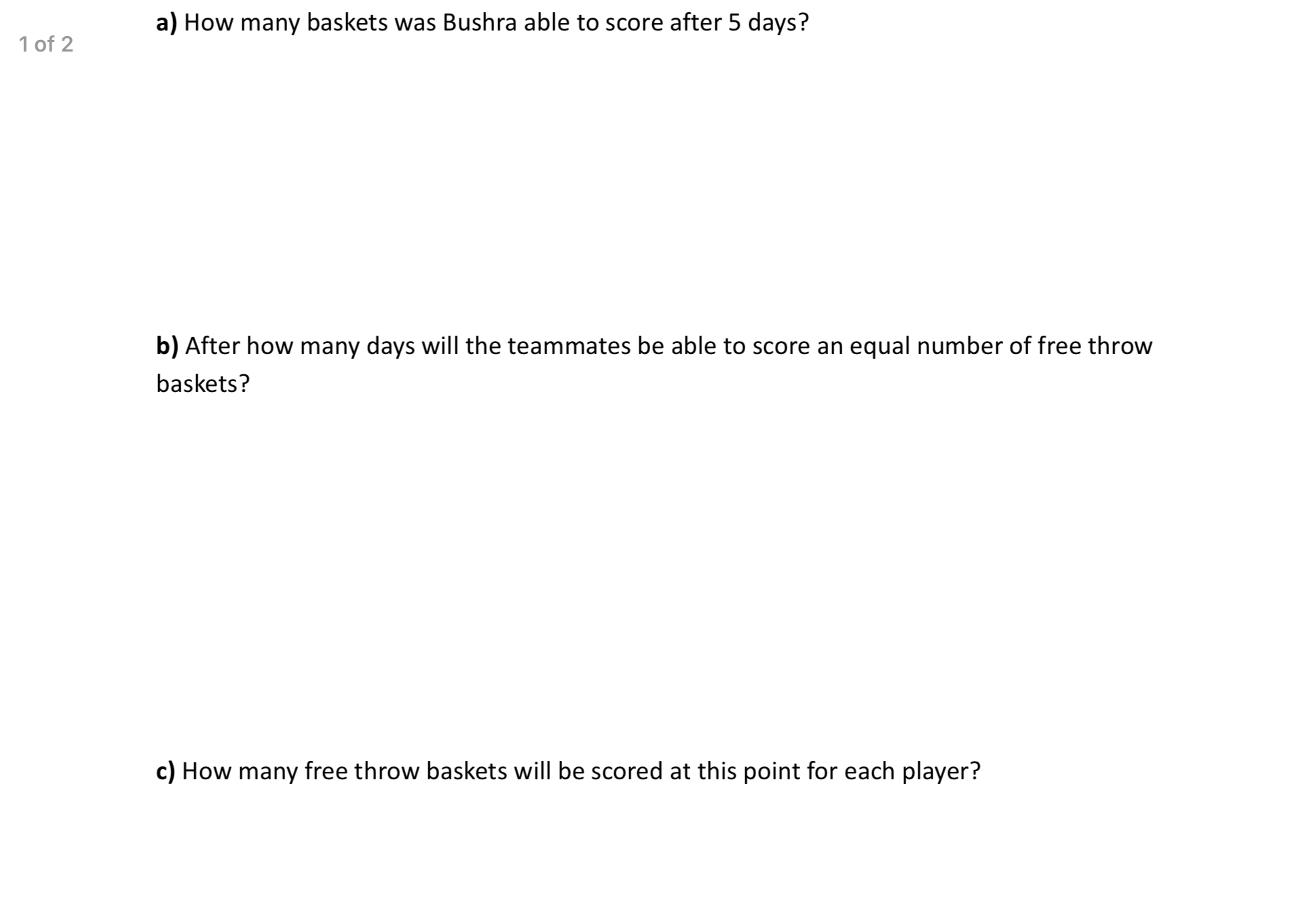 Solved Unit 1: Mathematical Modelling - Thinking Task I11 | Chegg.com
