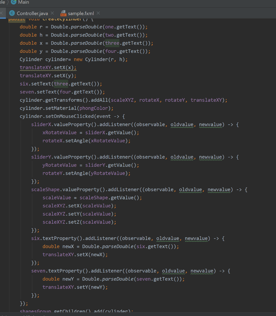 JavaFx A menu system should be implemented allowing | Chegg.com