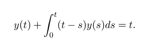 Solved Solve the integral by convolution (differentiate | Chegg.com