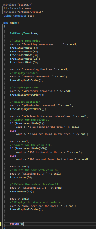 Solved Implement this code in the (c++ program only) which | Chegg.com