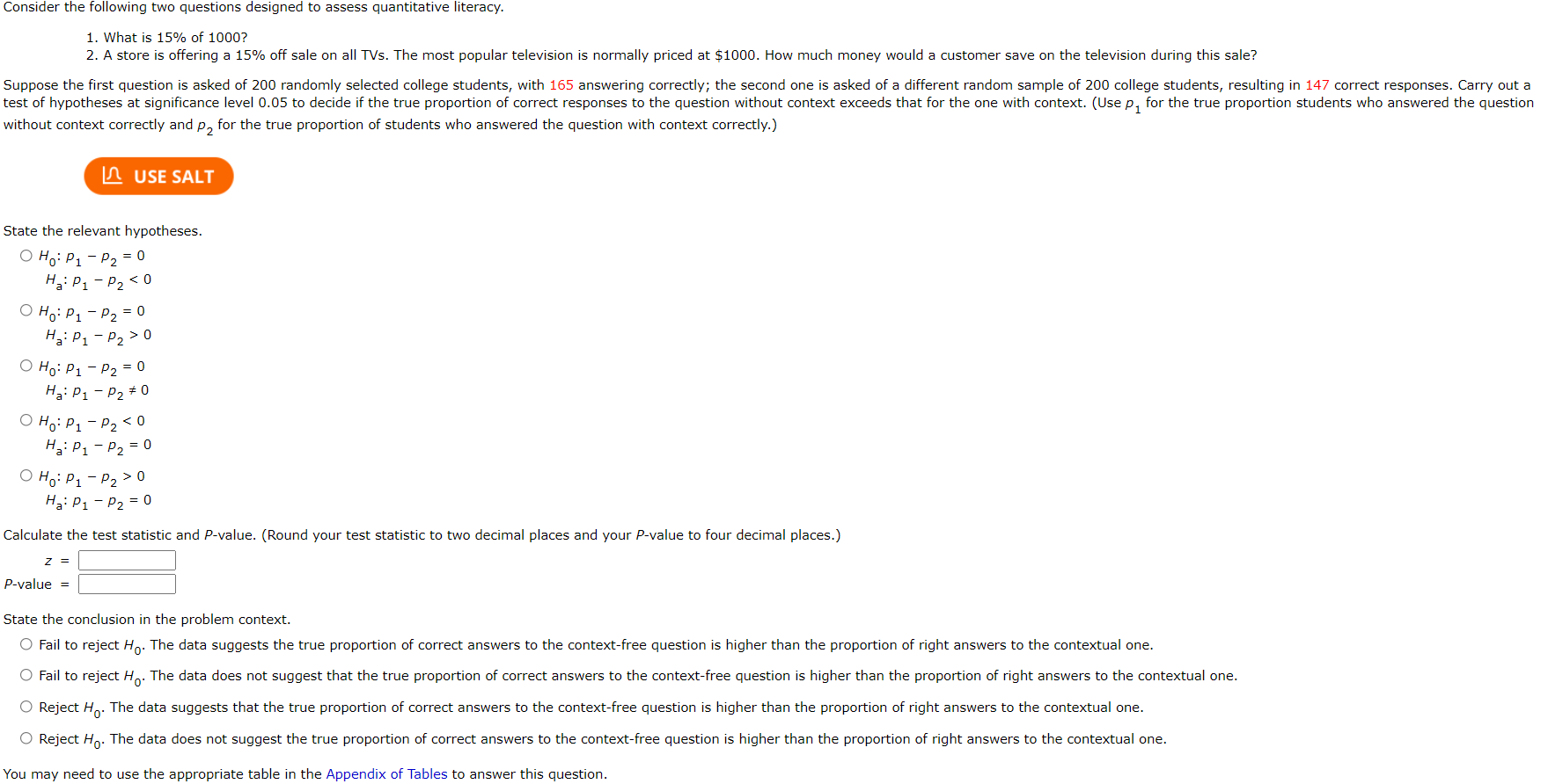Solved Consider the following two questions designed to | Chegg.com