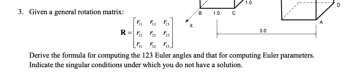 Solved Given a general rotation | Chegg.com