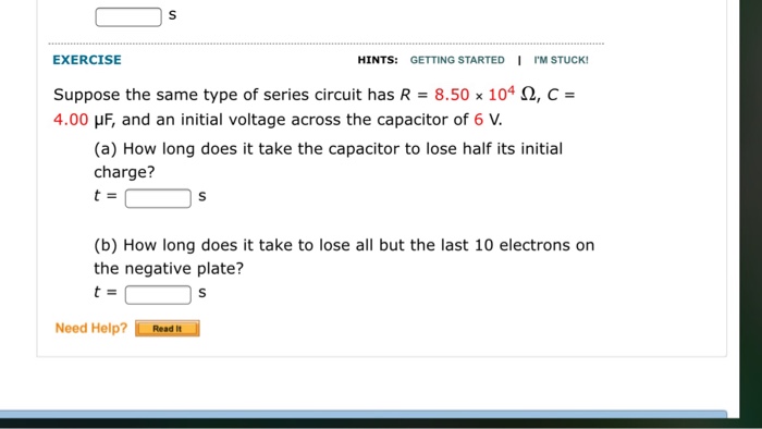 Solved EXERCISE HINTS: GETTING STARTED I I'M STUCK Suppose | Chegg.com