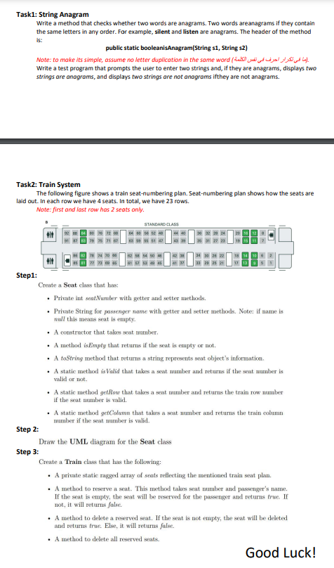 Solved *Please answer the question in java *do not copy | Chegg.com