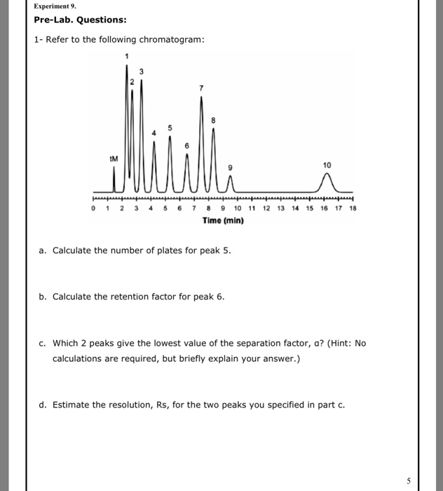 Solved Experiment 9 Pre-Lab. Questions: 1- Refer to the | Chegg.com
