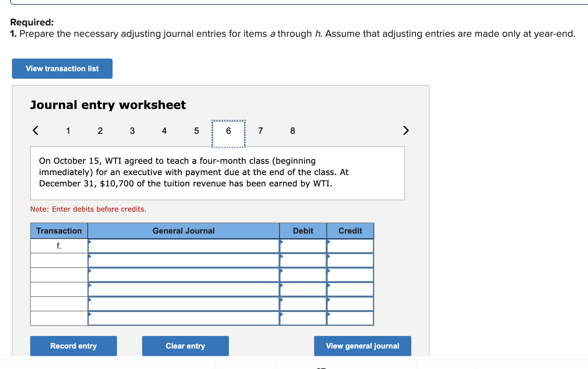 Solved Required: 1. Prepare the necessary adjusting journal | Chegg.com