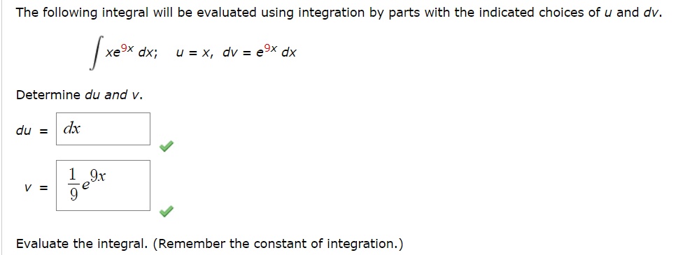 Solved The following integral will be evaluated using | Chegg.com