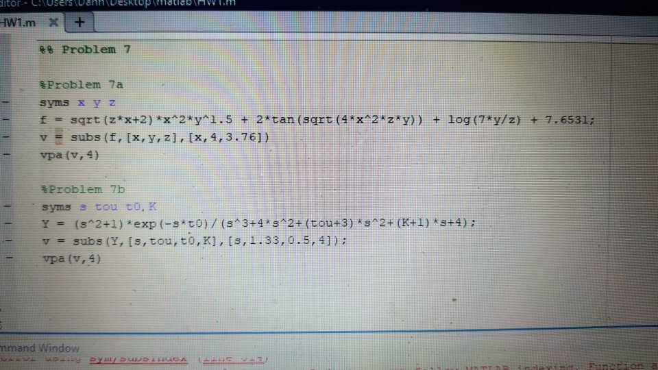 Solved Define then evaluate the following functions in | Chegg.com