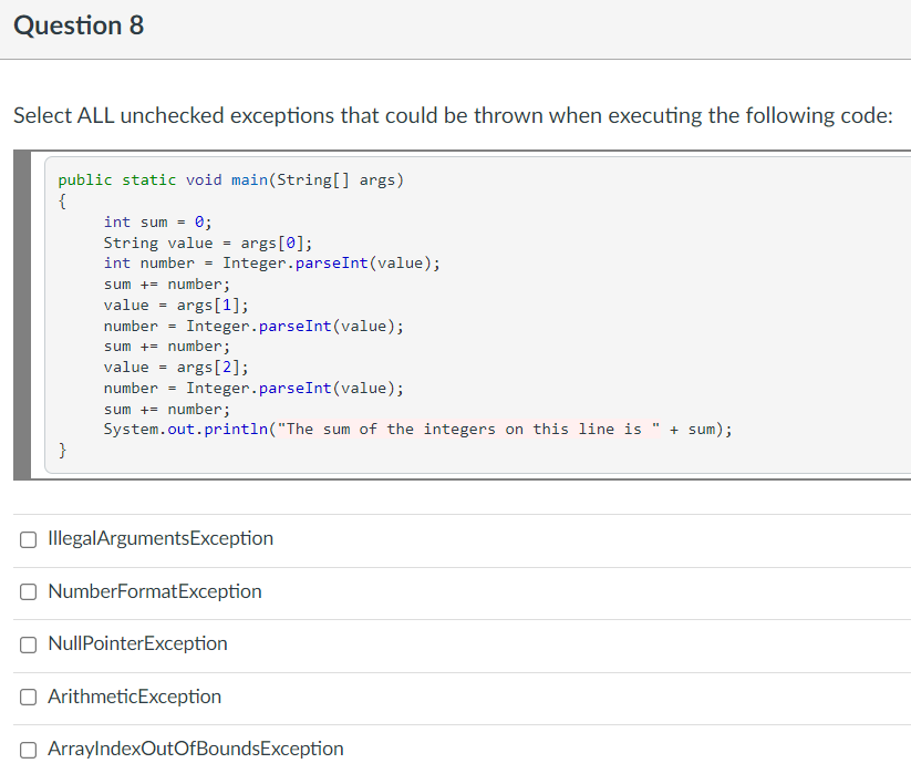 Solved Java Programming. I know these are very easy, simply | Chegg.com