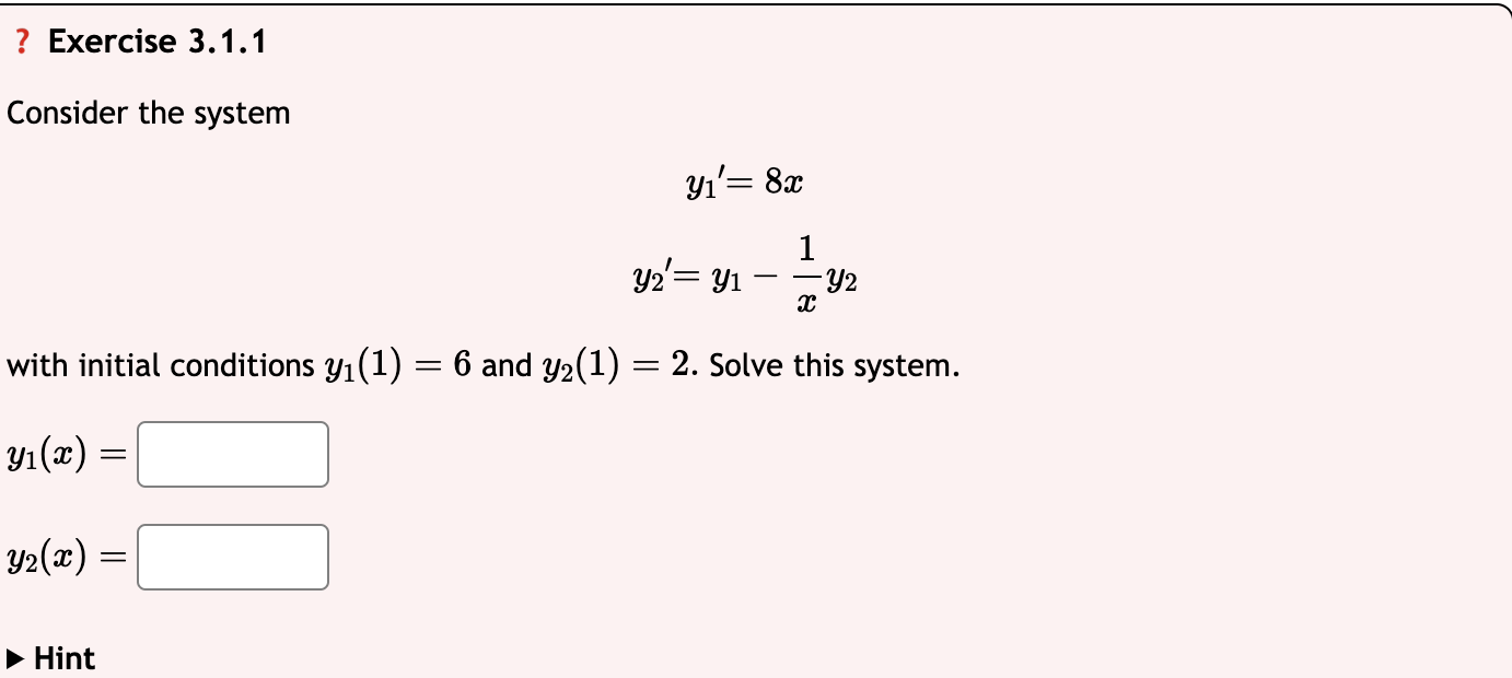 Solved ﻿exercise 3 1 1consider The