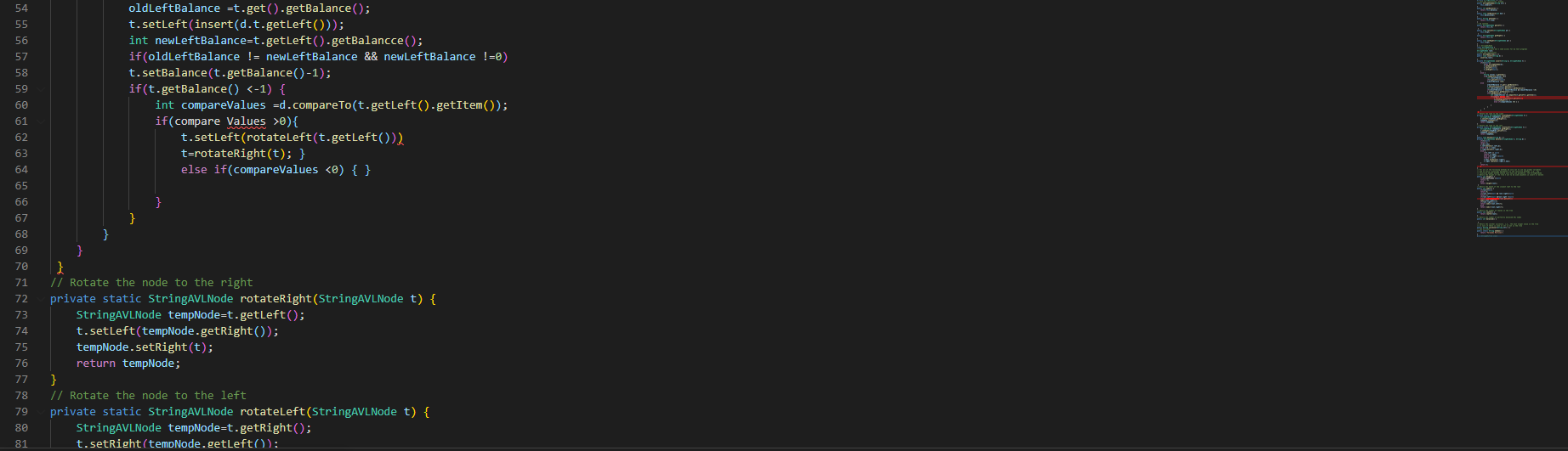 Solved Need Help creating code in java for AVL Tree. I am | Chegg.com