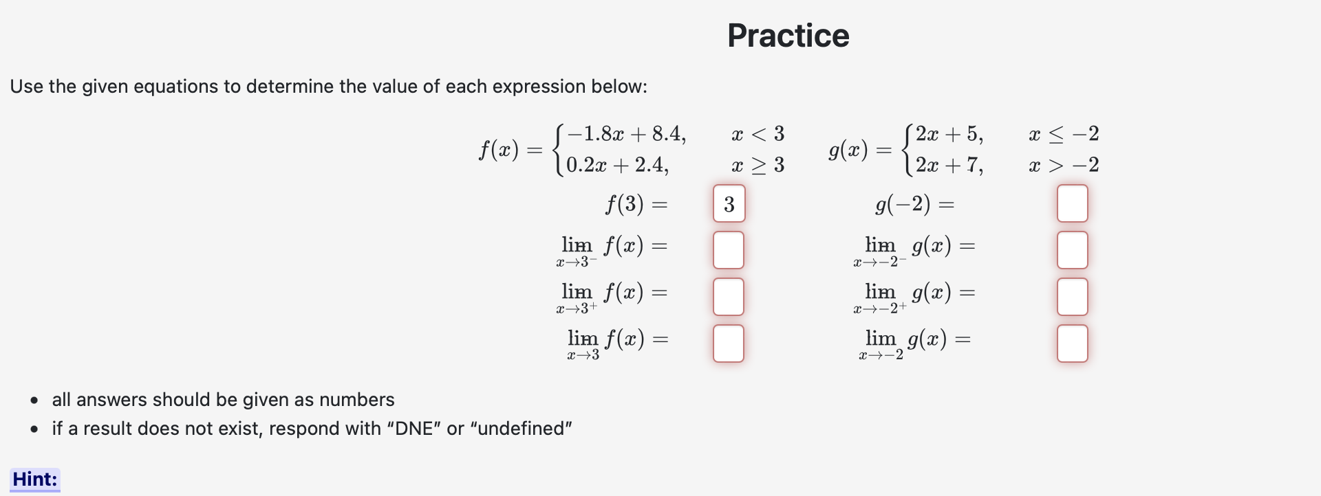 [Solved]: Determine the values for ( M ) and ( B ) :