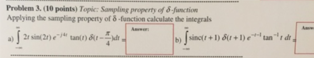 Solved Problem 3. (10 points) Topic: Sampling property of | Chegg.com