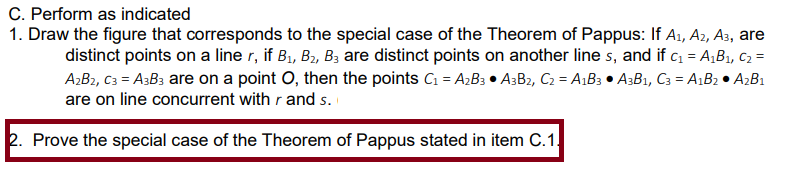 Solved C. Perform as indicated 1. Draw the figure that | Chegg.com