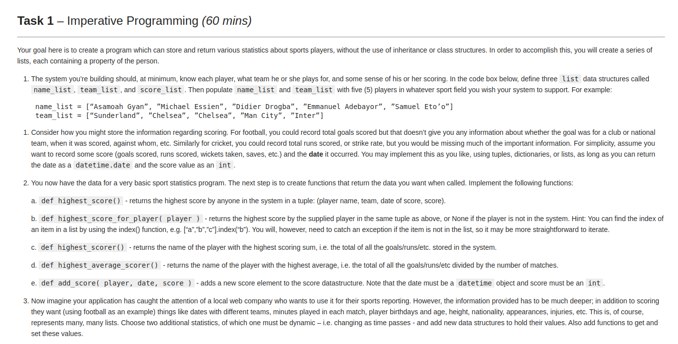 Please try answering all parts ## __Task 1__ | Chegg.com