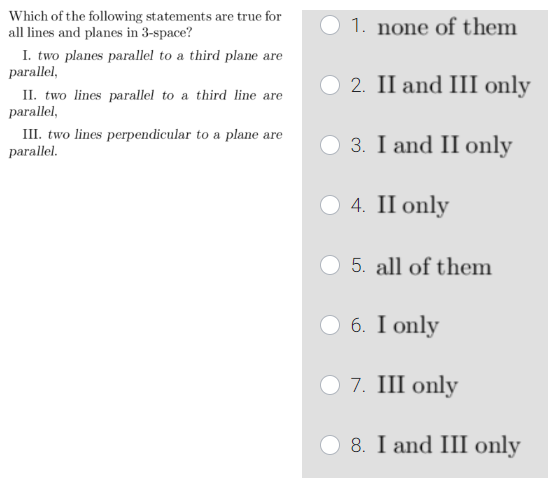 Solved Which of the following statements are true for all | Chegg.com