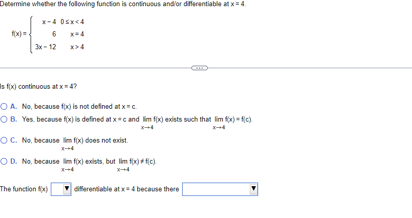 Solved Determine whether the following function is | Chegg.com