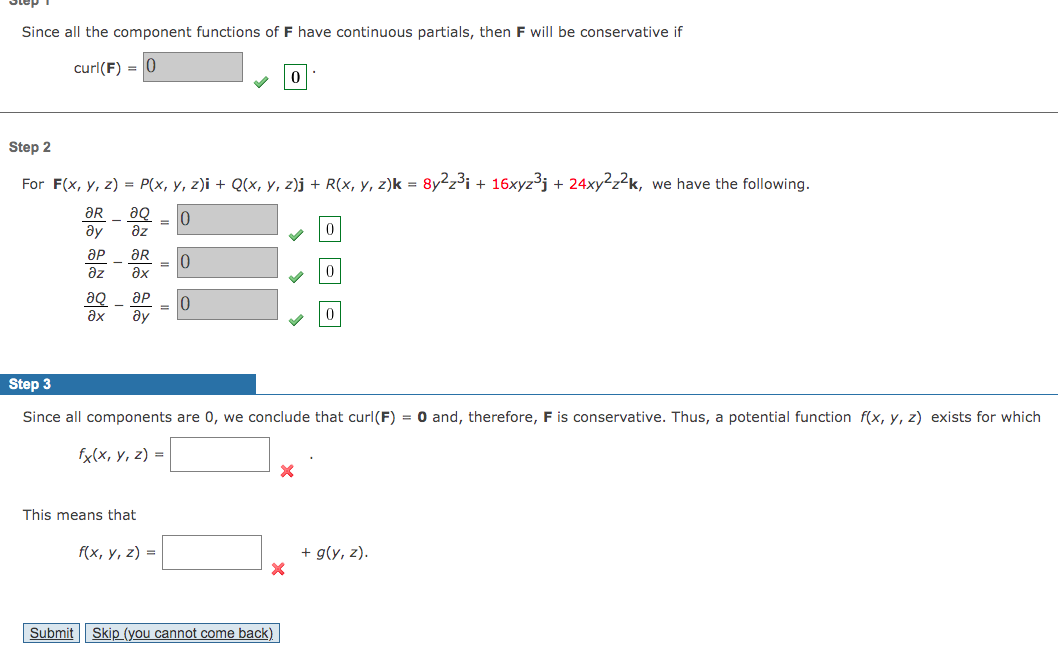 Solved Find a function f such that F=∇f. | Chegg.com