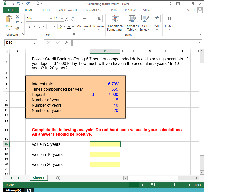 Solved Problem 6-17 Calculating Future Values. please | Chegg.com Solved Problem 6-17 Calculating Future Values. please | Chegg.com