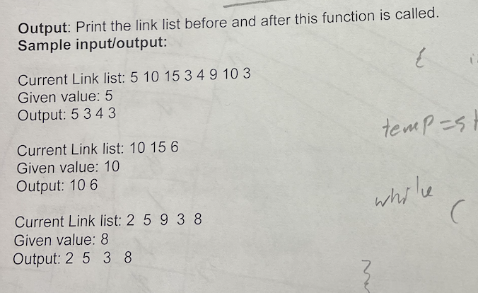Solved Void Delete Greater Values Take An Input From