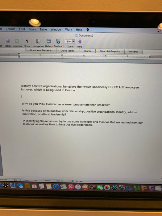 Solved rt Format Font Tools Table Window Work Help $ at | Chegg.com
