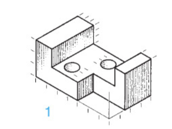 Solved Sketch front , side, and top views. | Chegg.com