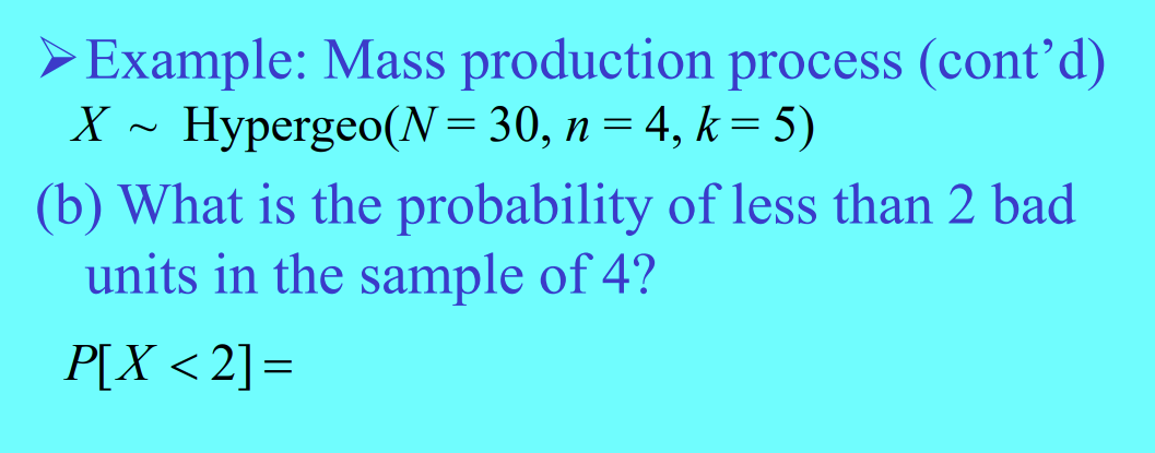 Solved Example: Mass production process - A production batch | Chegg.com