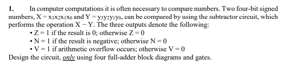 Solved 1. In computer computations it is often necessary to | Chegg.com