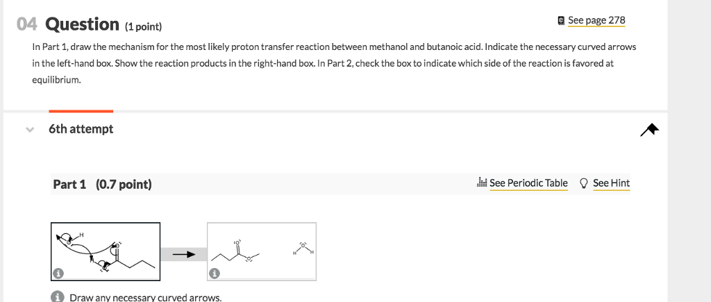 Solved 04 Question ( point) a See page 278 In Part 1, draw | Chegg.com